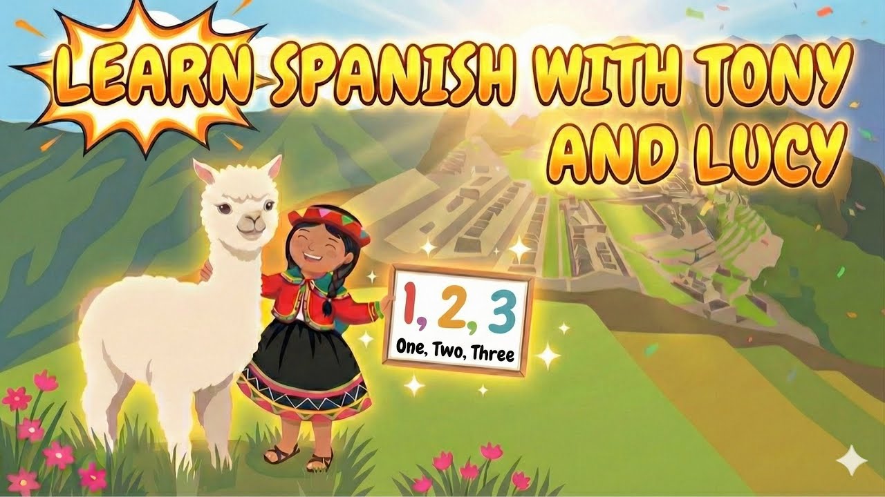 🇪🇸 Fun Spanish Counting for Children! Learn 1, 2, 3 with Tony & Lucy 🎵 ...