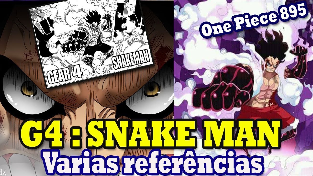 One Piece 895 - G4: SNAKE MAN e Todas as referências - YouTube