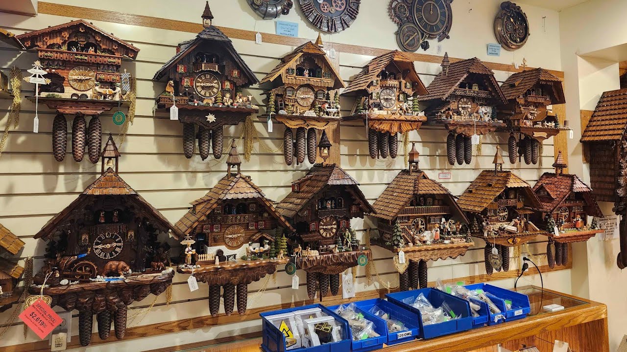 Frankenmuth Clock & German Gift Co. Shop Tour (July 10, 2024) - YouTube