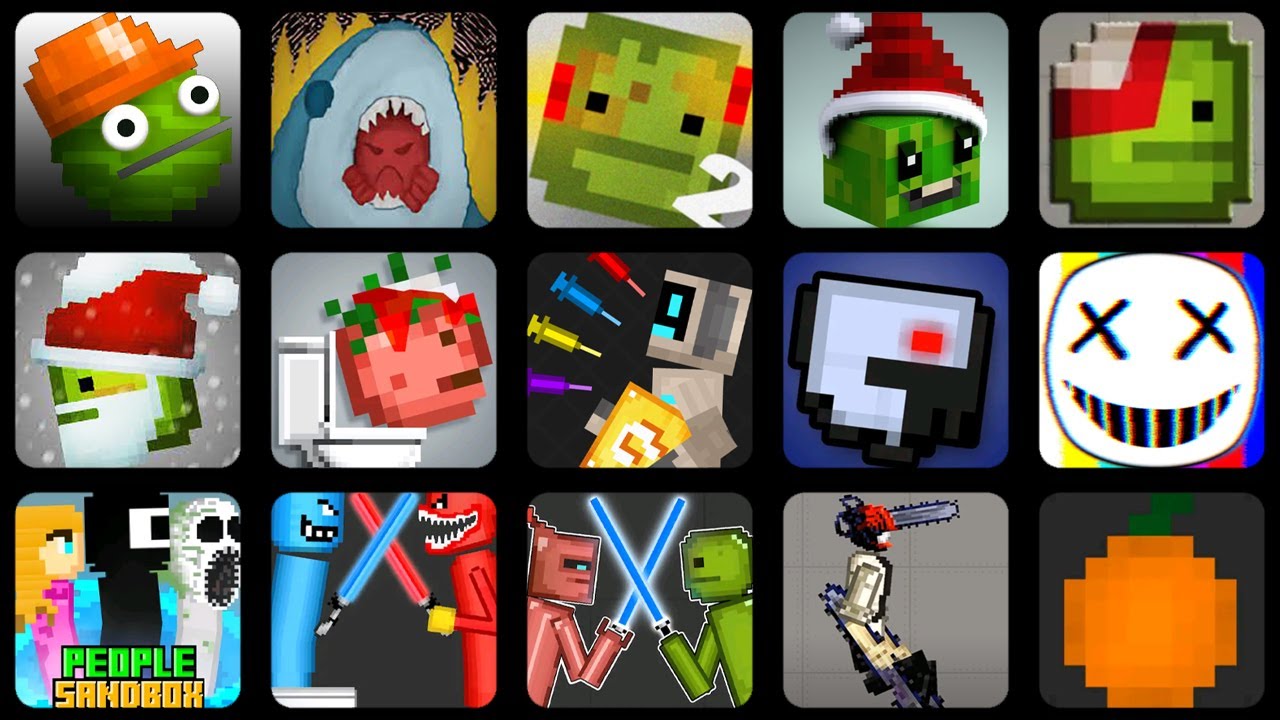 Playing All New Update & Clones of Melon Playground | Which is better ...