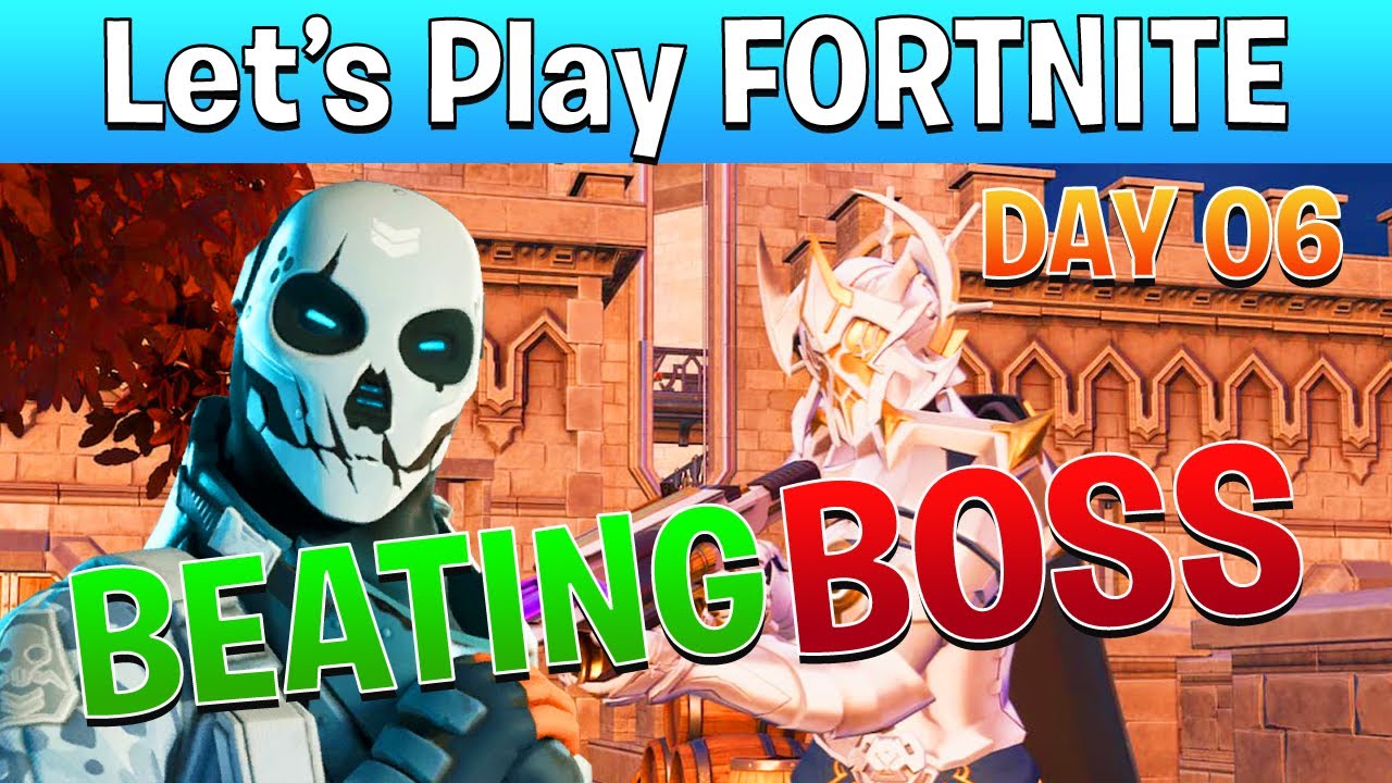 Fortnite Gameplay | Fornite Fighting with BOSS - YouTube