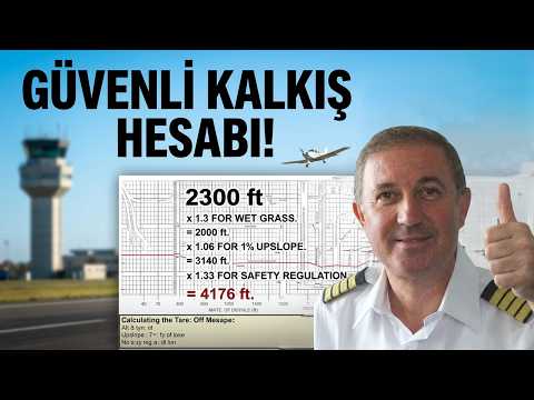 ATPL 032 Performans #21: CAP 696 Take-Off Kalkış Mesafesi ve T/O Ağırlığını Hesaplama (Bölüm 6)