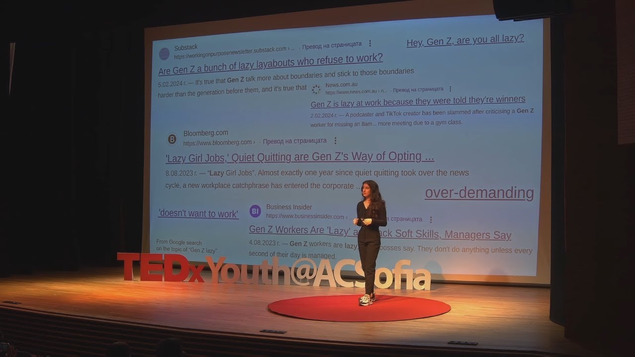 Gen (Lay)Z: The Faith in Easy | Gabriela Panova | TEDxYouth@ACSofia - YouTube