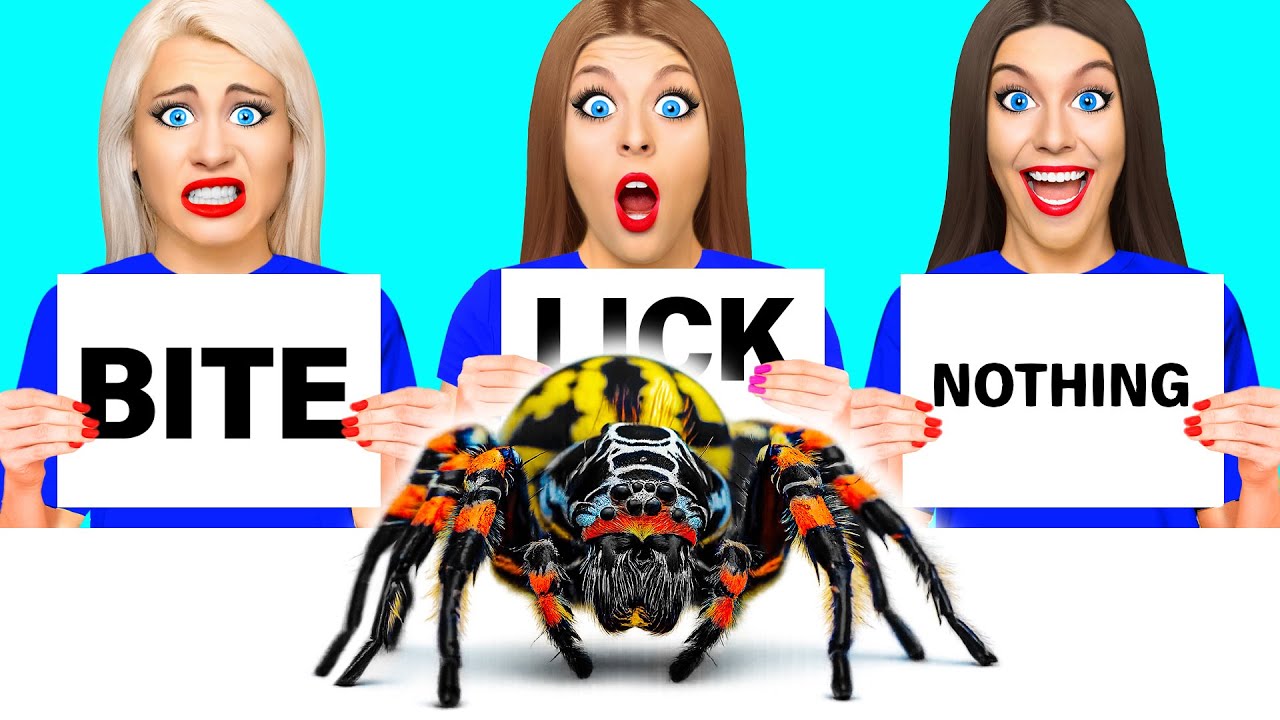 Bite, Lick or Nothing Challenge | Cool Food Tricks by Multi DO Food ...