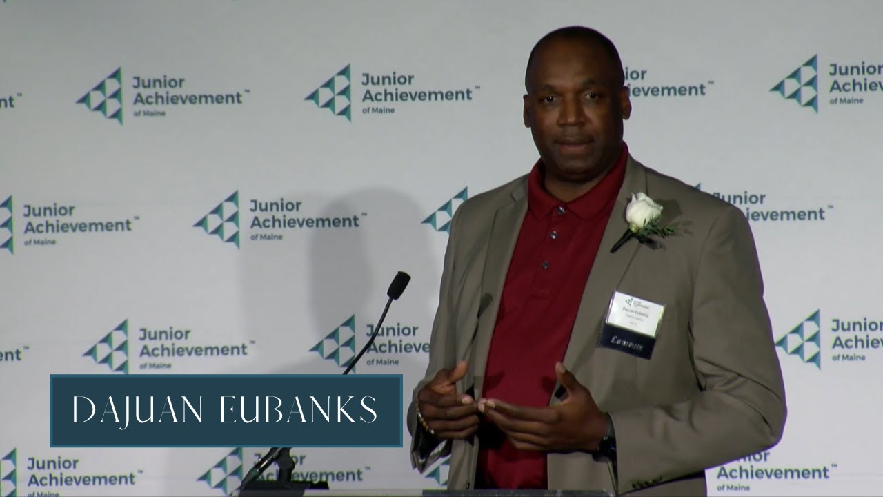Dajuan Eubanks: Maine Business Hall of Fame Acceptance Speech - YouTube