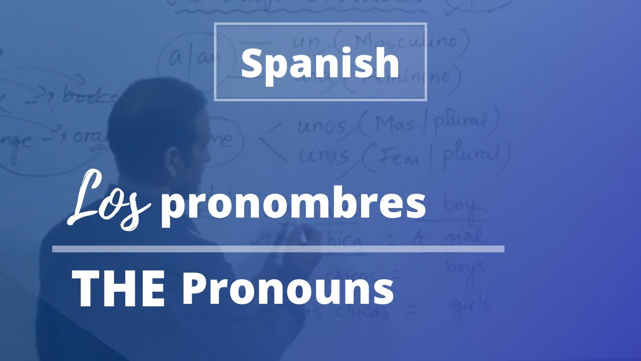 Los Pronombres en Español || The Pronouns in Spanish || Basic Spanish ...