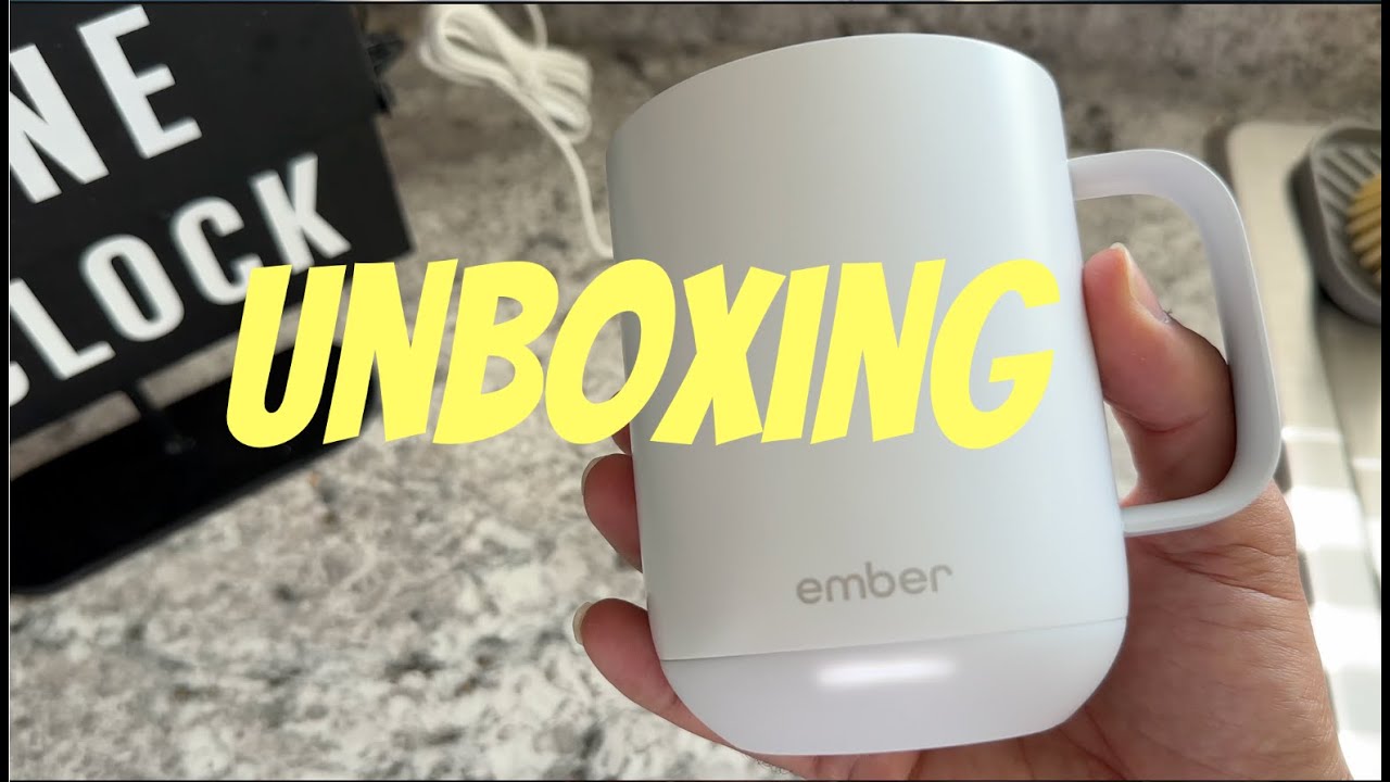 Unboxing Ember Mug 2 Temperature Control Smart Mug - YouTube