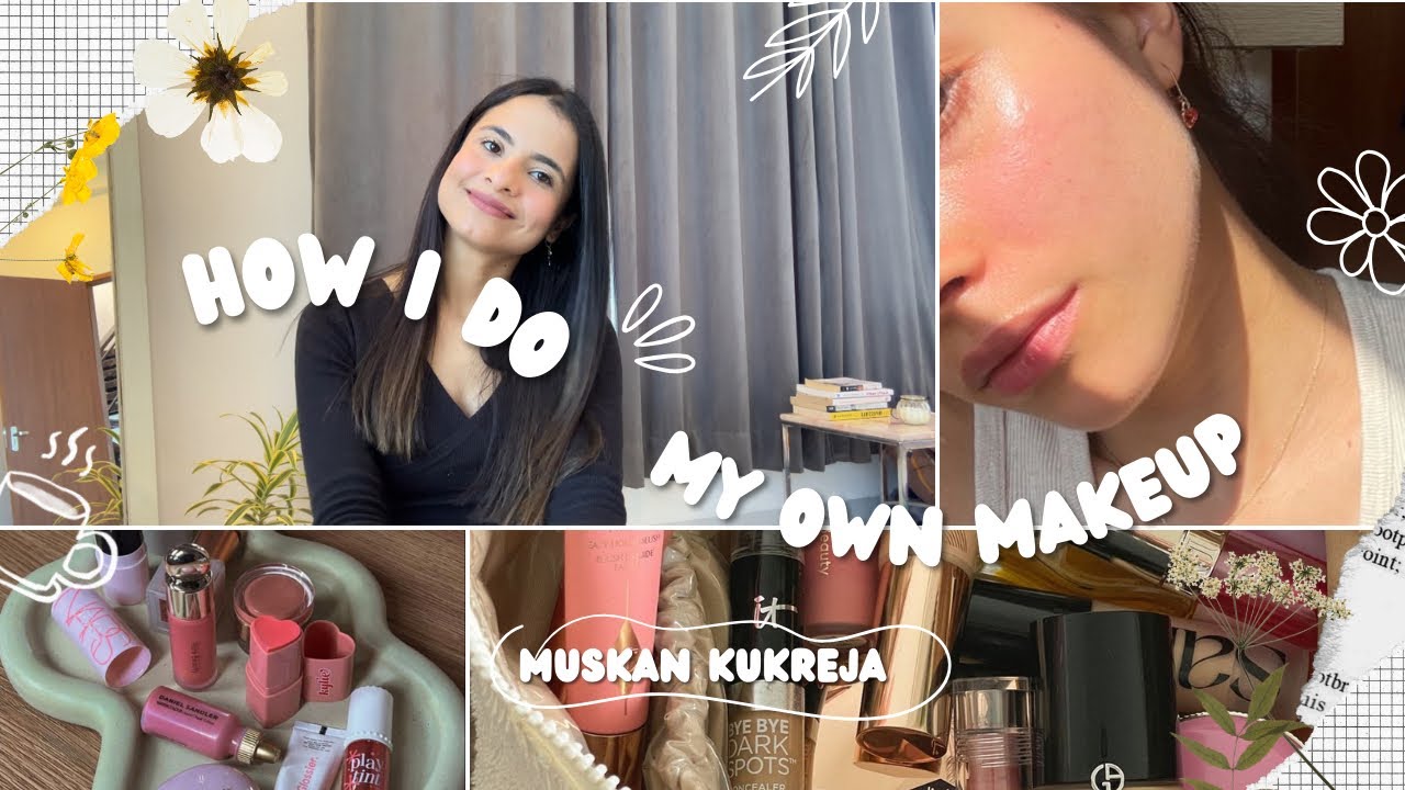 How i do my makeup | self makeup | go to makeup - YouTube