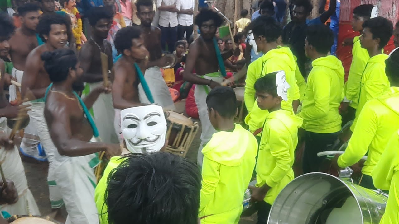 English Drums Indian Kerala Traditional Drum Competition - YouTube