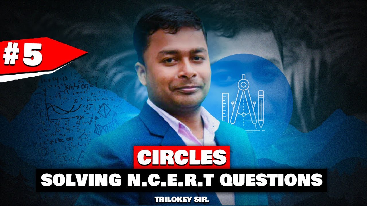 Circles class 9 NCERT | Ex:-10.4 Q.5 | Very Easy & Quick method | by ...