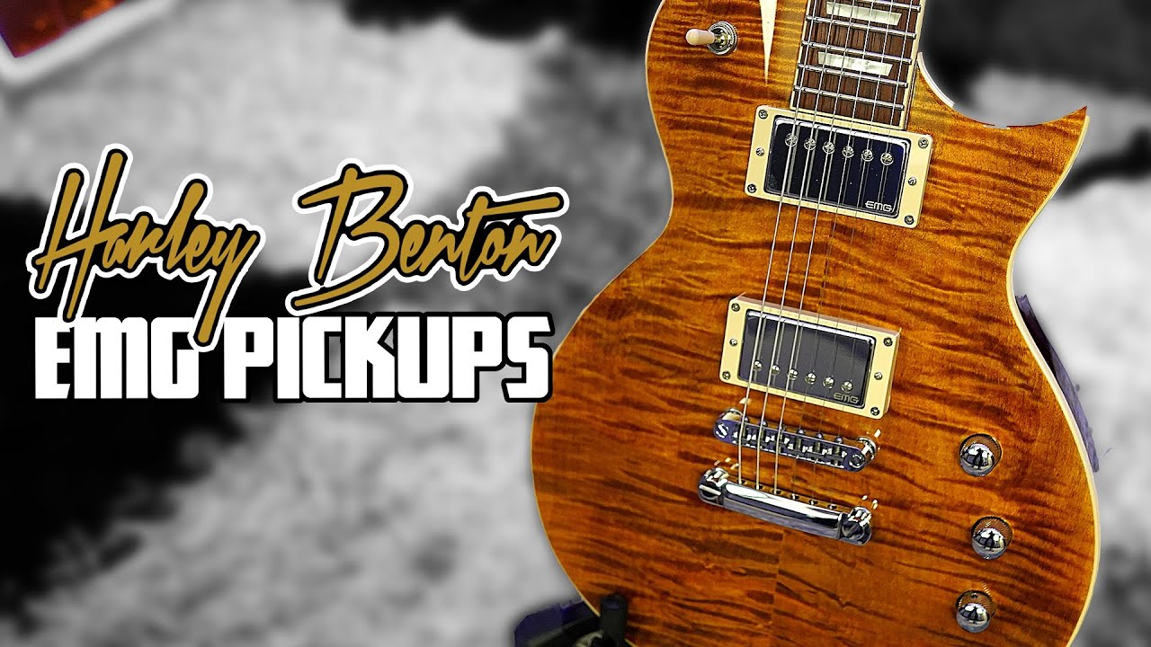Harley Benton SC Custom Plus Electric Guitar Loaded with EMG Pickups ...