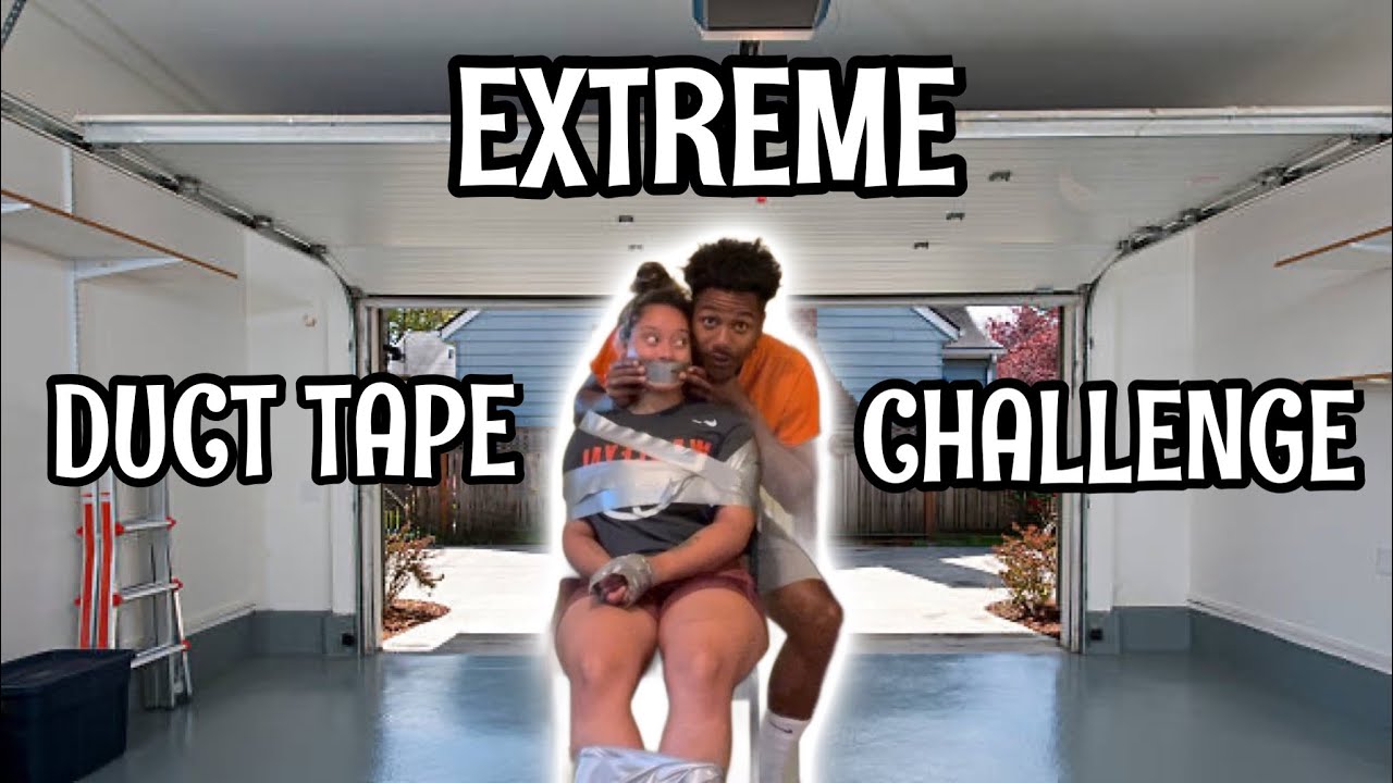 EXTREME DUCT TAPE ESCAPE CHALLENGE! pt. 4 #ducttapechallenge - YouTube