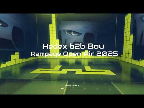 Hedex b2b Bou Rampage Open Air 2025 - YouTube