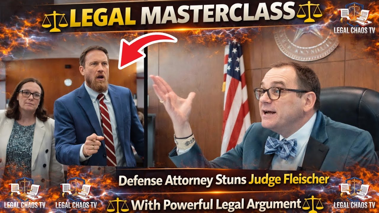 Defense Attorney Stuns Judge Fleischer With Powerful Legal Argument ⚖️🔥 ...