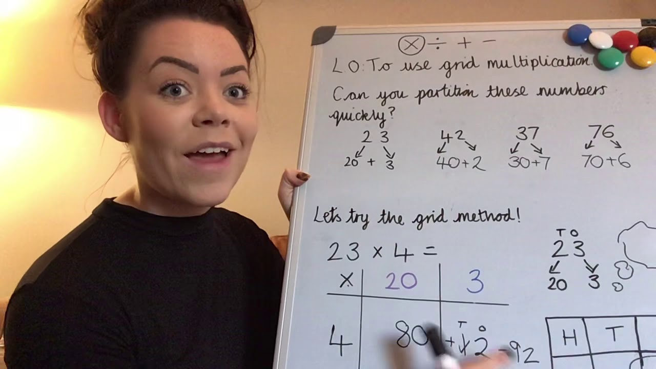 Using The Grid Method To Multiply YouTube using-the-grid-method-to-multiply-youtube