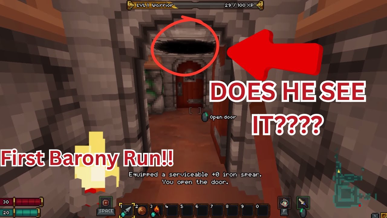 My First Time Playing Barony (What is this minotaur?) - YouTube