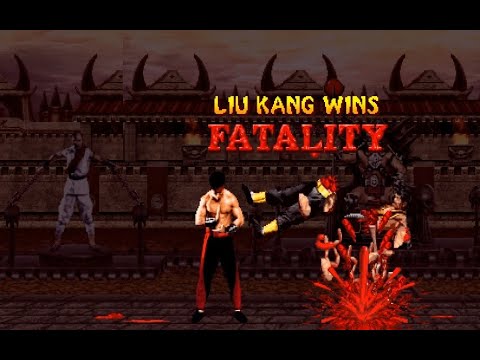 Mortal Kombat 2 Remix - LIU KANG Gameplay Playthrough