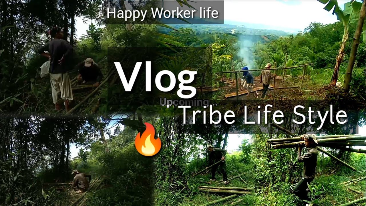 Karbi Traditional Making House 🏡 @_Prakash_Keleng_Vlog #jungle # ...