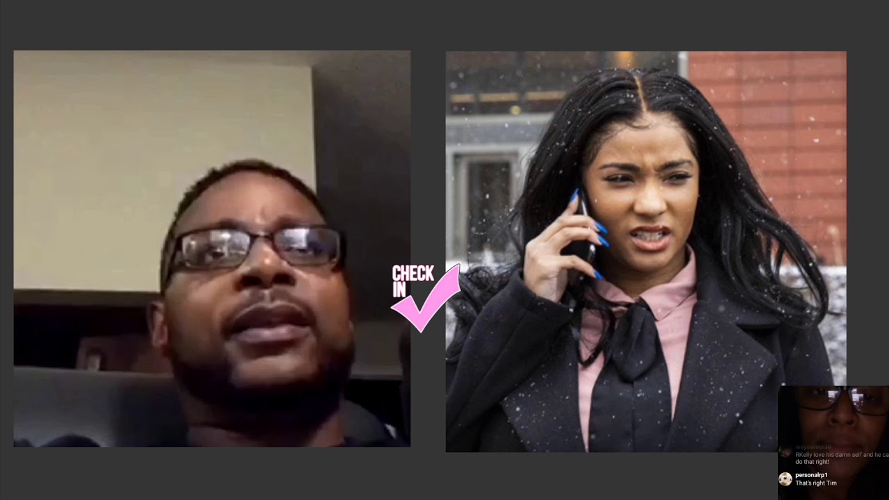 R KELLY Supporter Gives JOYCELYN Father Tim Savage The 3rd Degree - YouTube