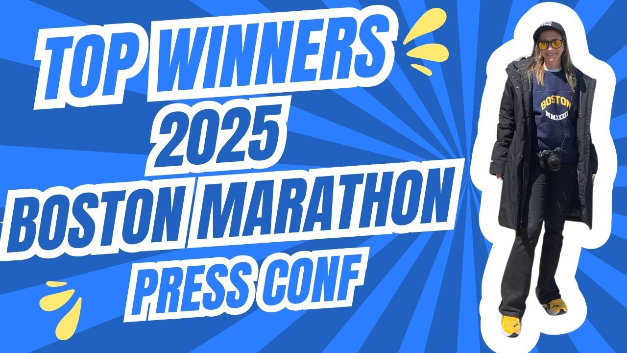 Press Conf: 129th Boston Marathon Post Race Winners Overall, Top 3 Male ...