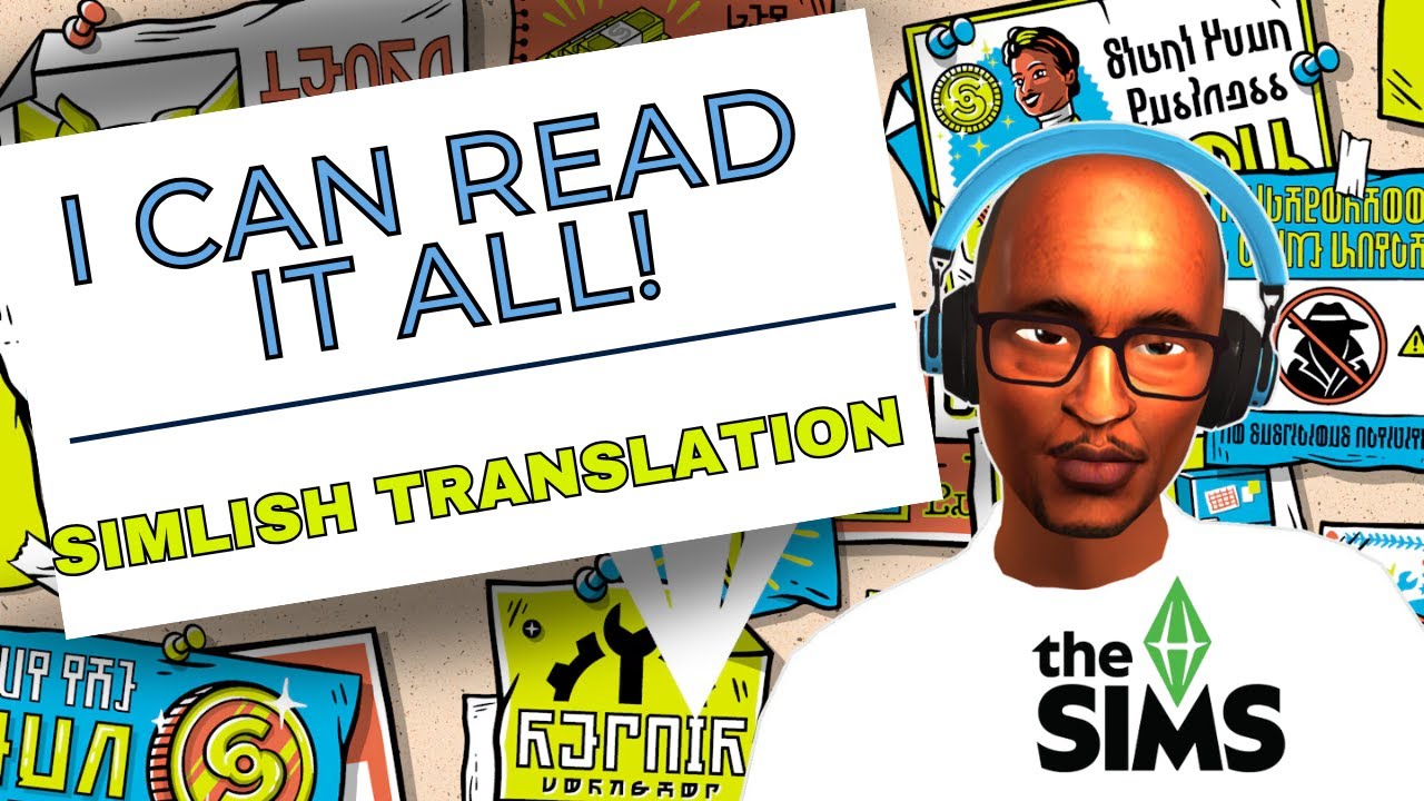 The Sims 4 SURPRISE TODAY ☕ IS ME! 🙏🏾🩷 | Simlish Translation - YouTube