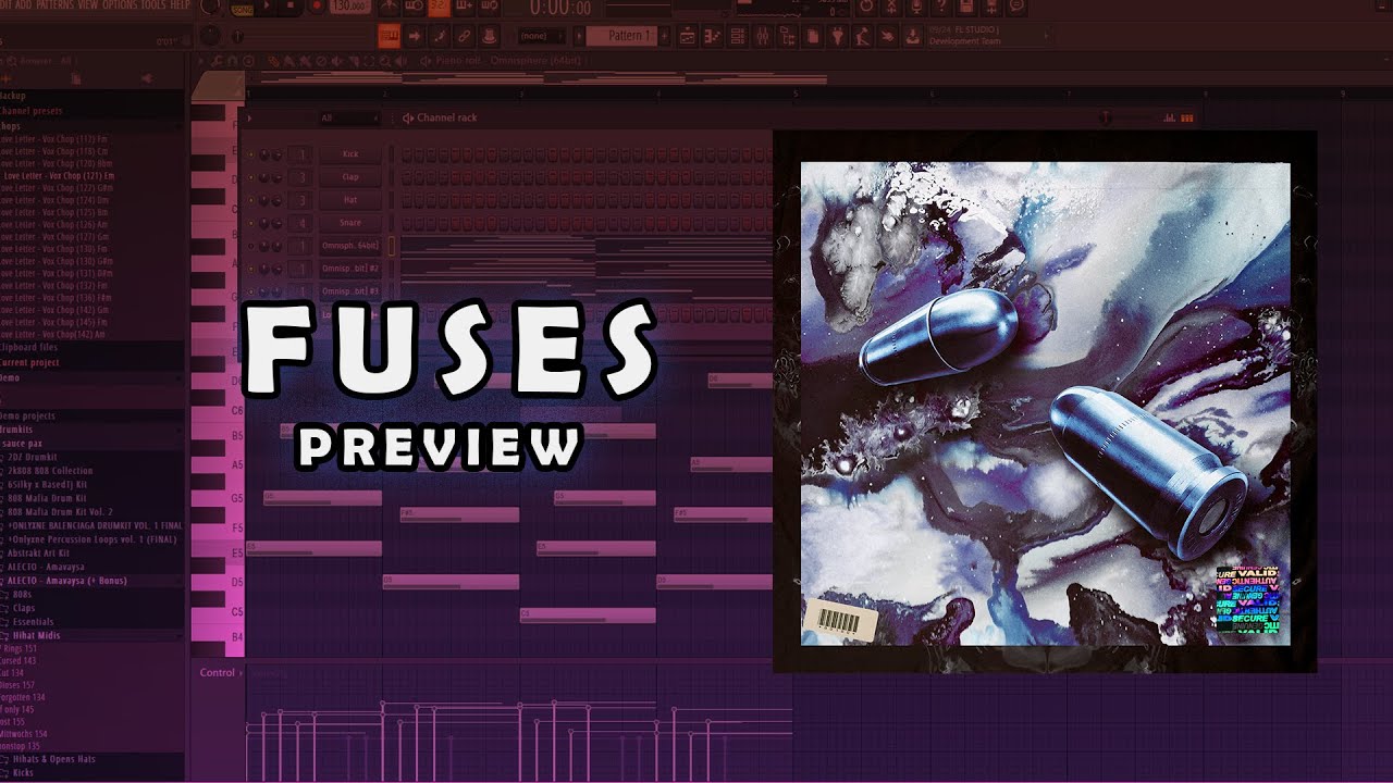 ALECTO & Gunboi previewing the new "Fuses" Loop Kit - YouTube