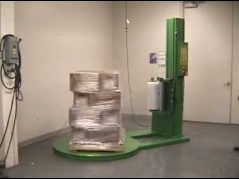 Predator SS Low Profile Stretch Wrap Machine - YouTube