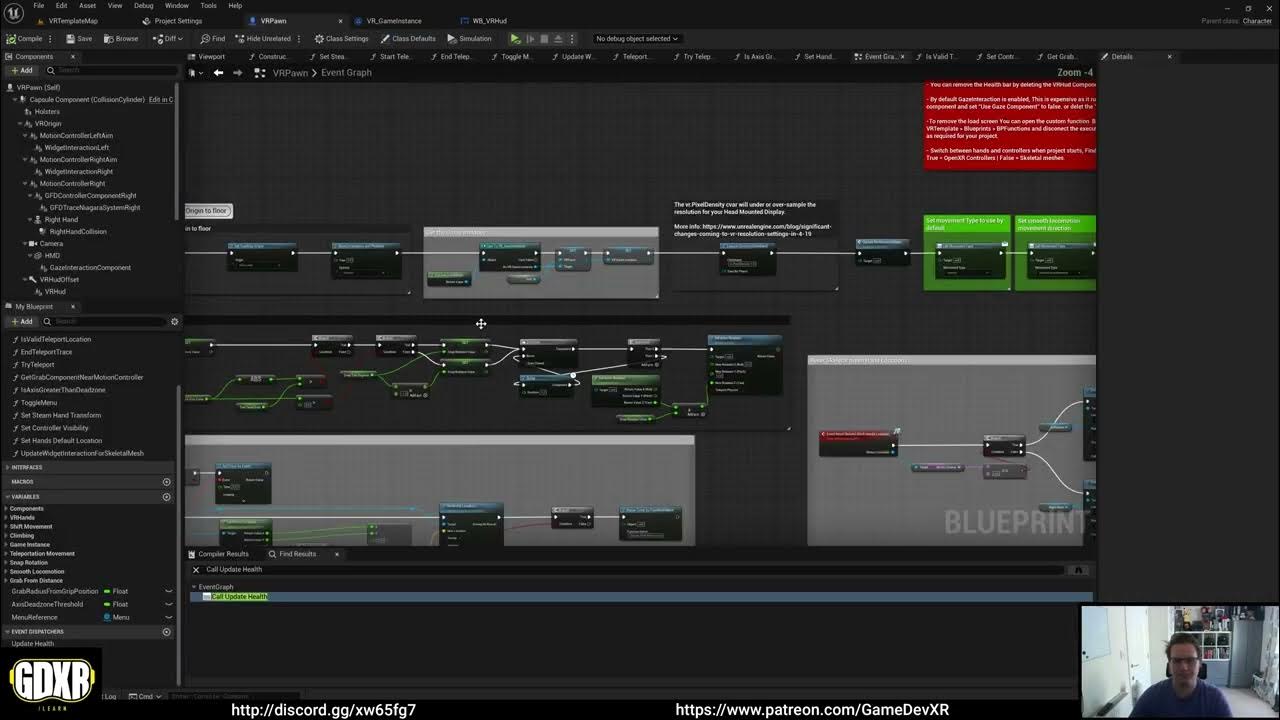 GDXR VR Template - Game Instance - YouTube