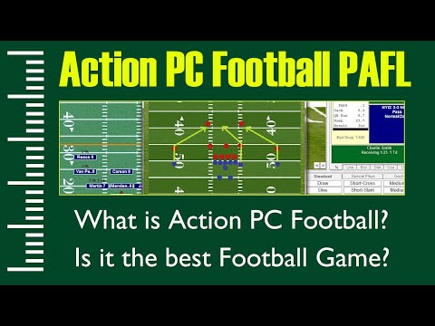 What is Action PC Football? Is it the best football game? - YouTube