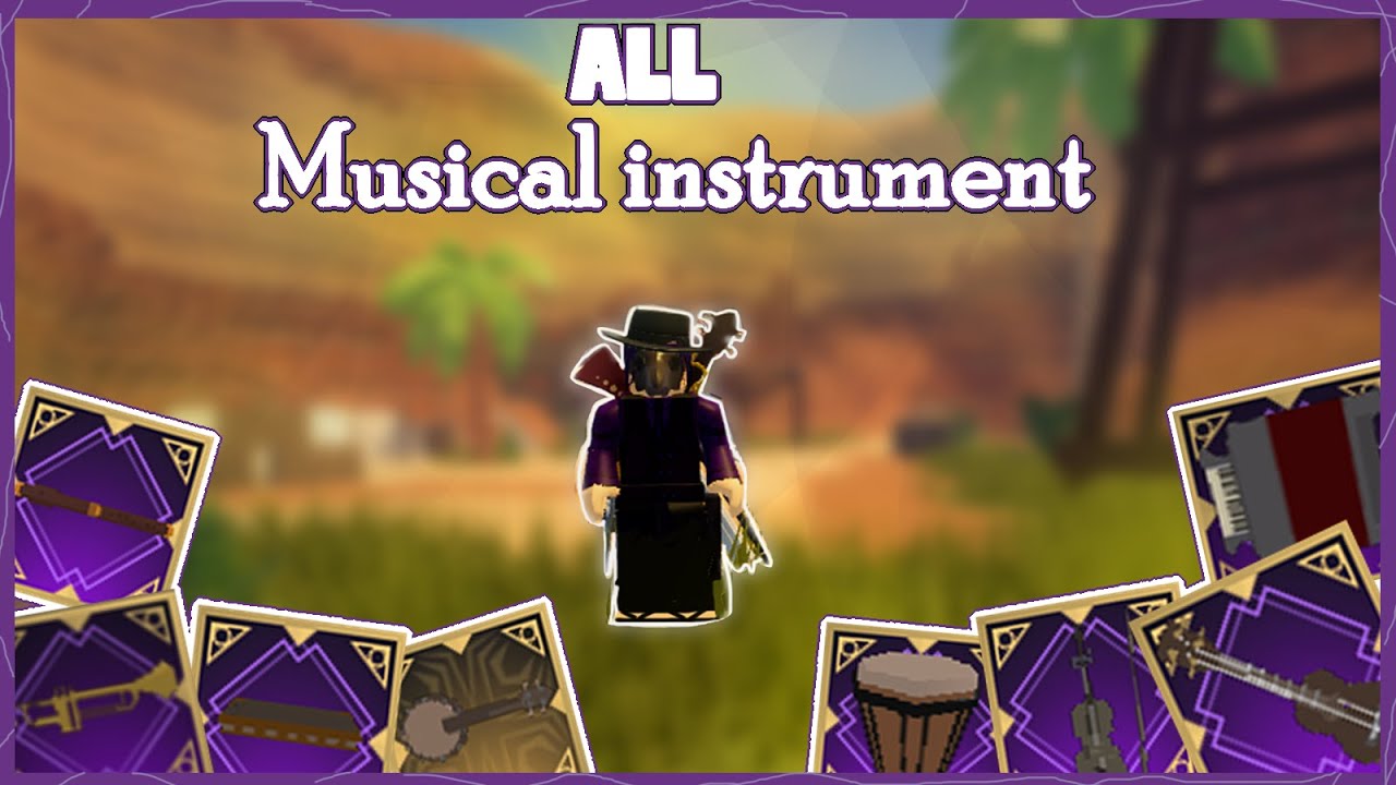 The wild west All musical instrument (รวมเครื่องดนตรีทั้งหมด) - YouTube