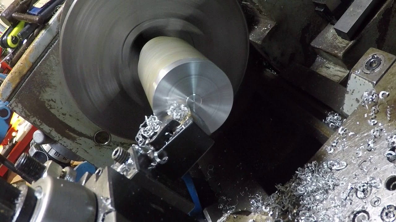 Viewer Requested Clausing / Harrison M250 Running and Cutting - YouTube