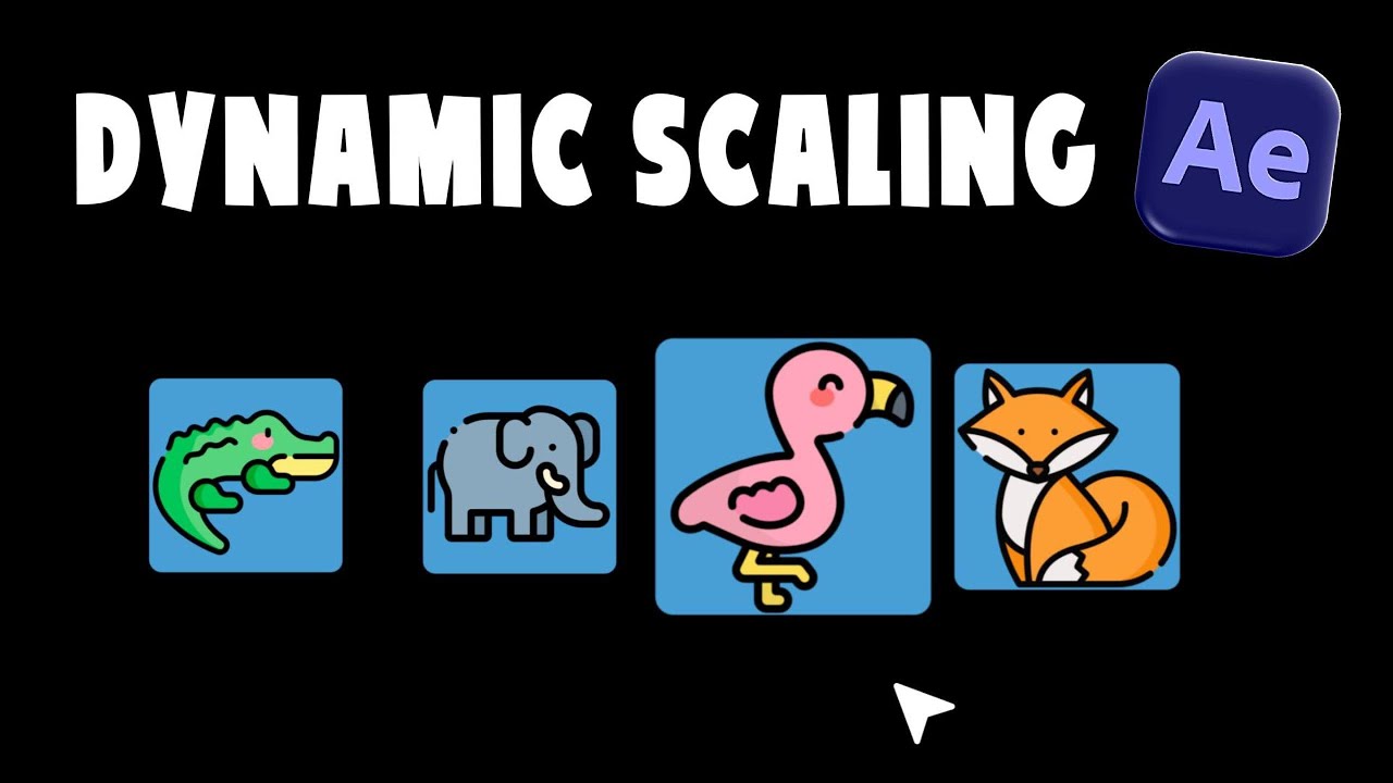 Dynamic Scaling with Expression in After Effects | No Plugins | Easy ...