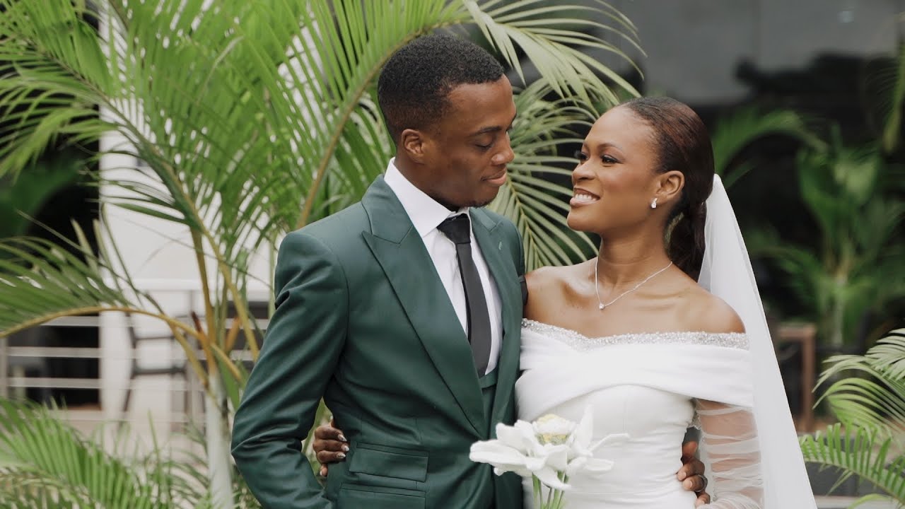 Beautiful Ibadan White Wedding | Deborah + Niyi - YouTube