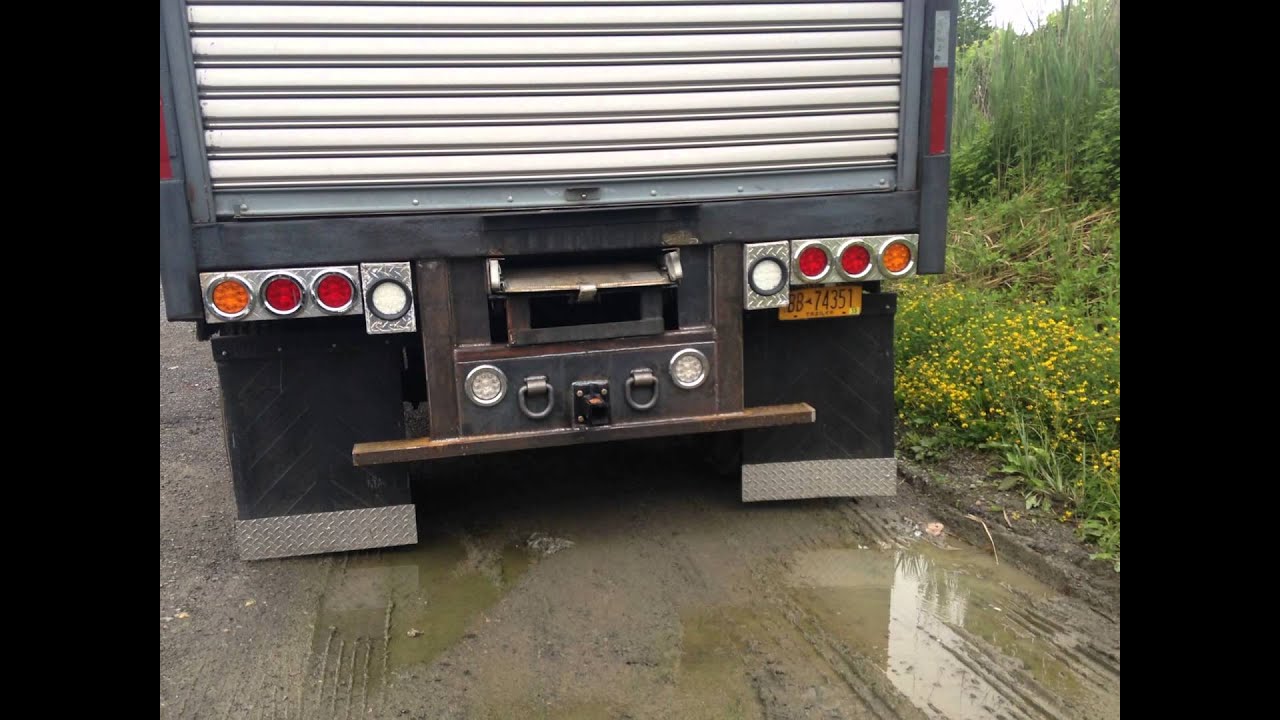 2"rec.icc bar,ramp,d rings,lites cut into plate,& plug,all mig welded ...