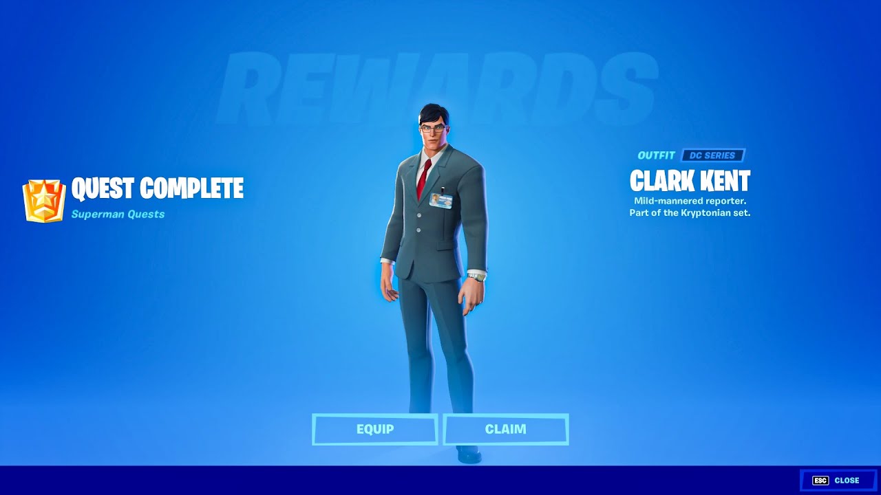 How to unlock Clark Kent Skin, Superman Shield Spray & Emoticon ...