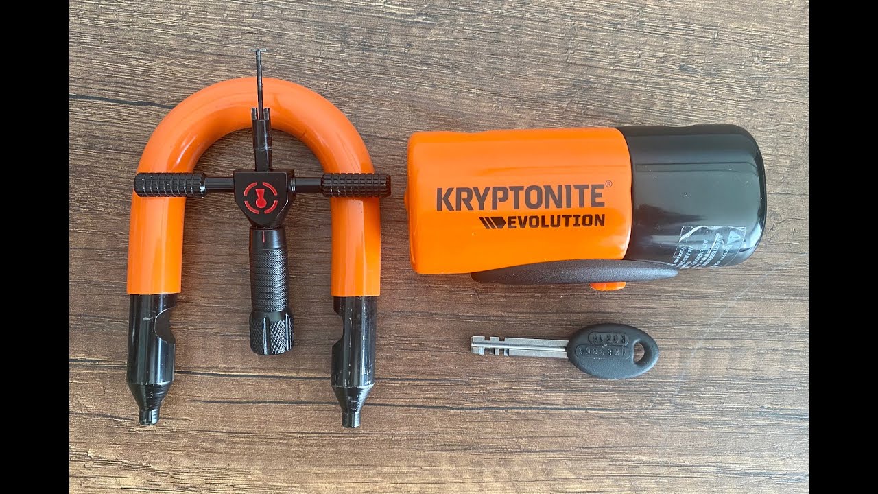 [12] Candado de Discos Kryptonite Evolution - Revisión, Ganzuado y Desarme (Eng subs) - YouTube