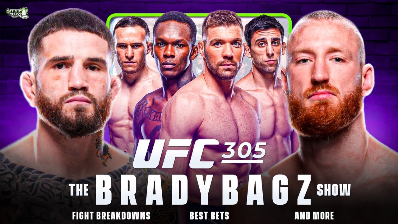UFC 305 Full Card Best Bets w/ Sean Brady & Joe Pyfer | Du Plessis vs ...