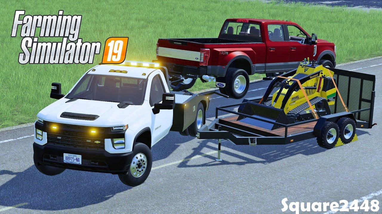 Repoing A RENTAL Skidsteer | NEW DURAMAX WRECKER | Hummer H1 | 2020 ...