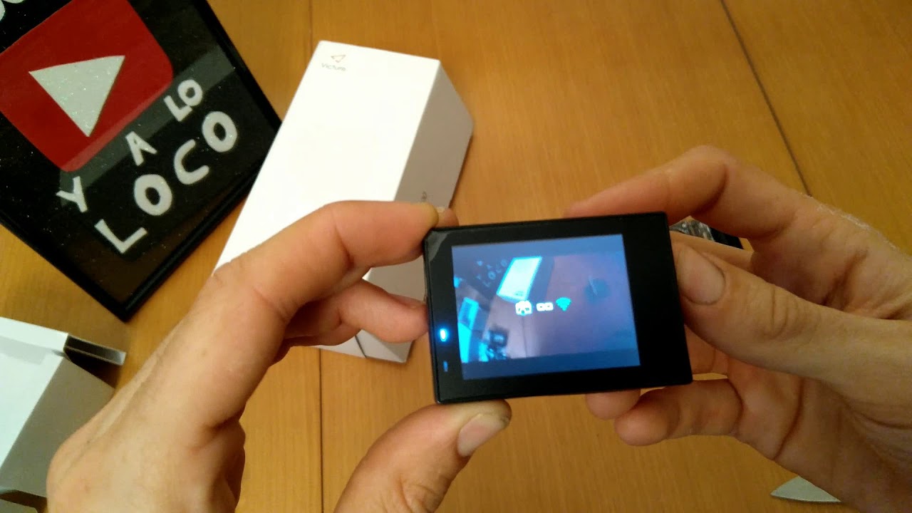 Unboxing y primeras impresiones camara deportiva Victure AC600 4K WI FI ...