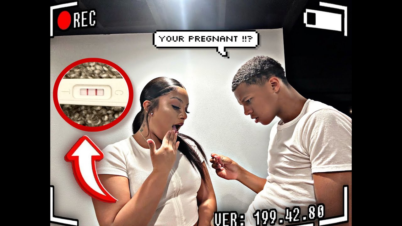 Fake Pregnancy Test Prank Crazy Reaction Youtube