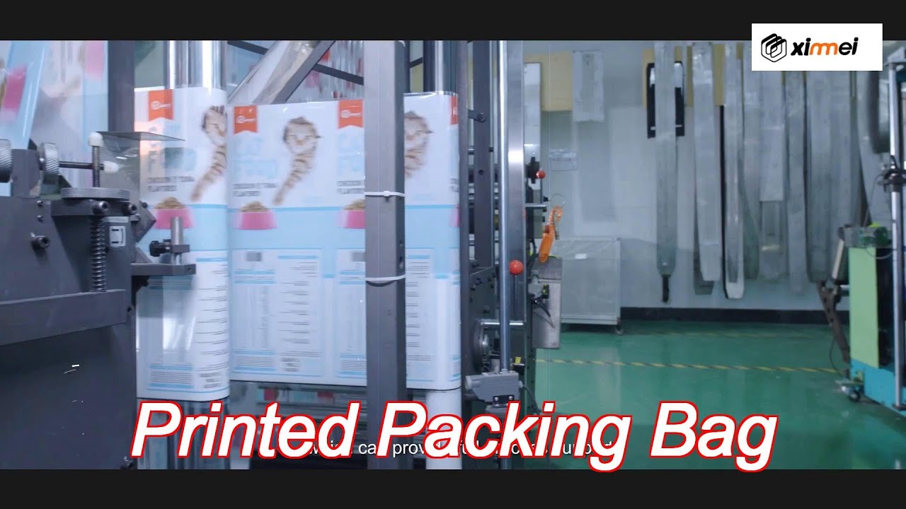 custom printed packing bag multi color plastic packaging with moisture ...