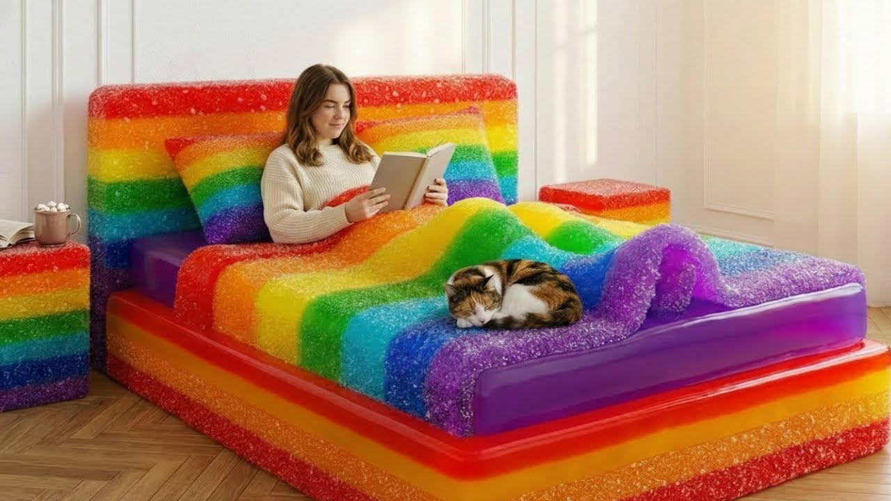 Which Dream Bed Would You Choose Tonight? 🛏️🌌 Ultimate Oddly Satisfying ...