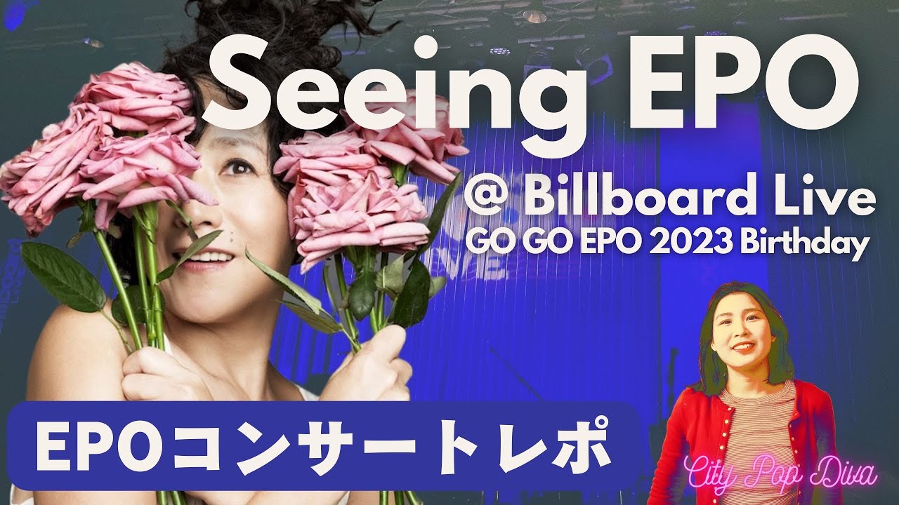 Seeing EPO @ Billboard LIVE Osaka! - YouTube
