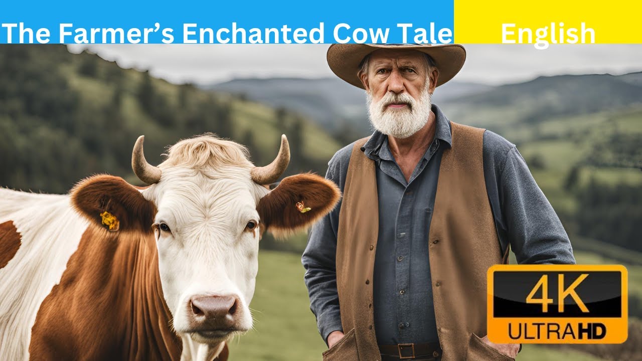 The Farmer's Enchanted Cow Tale| English Story For Kids - YouTube