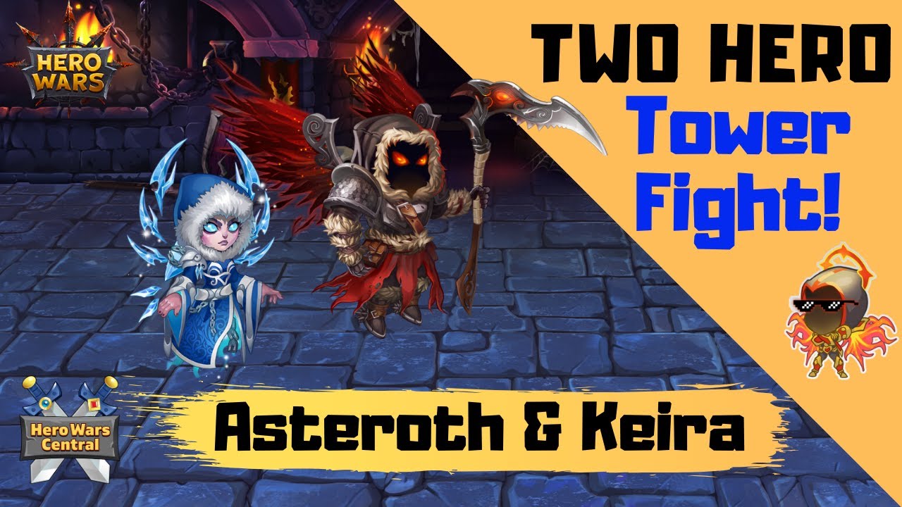 Hero Wars | Two Hero Tower Run! - YouTube