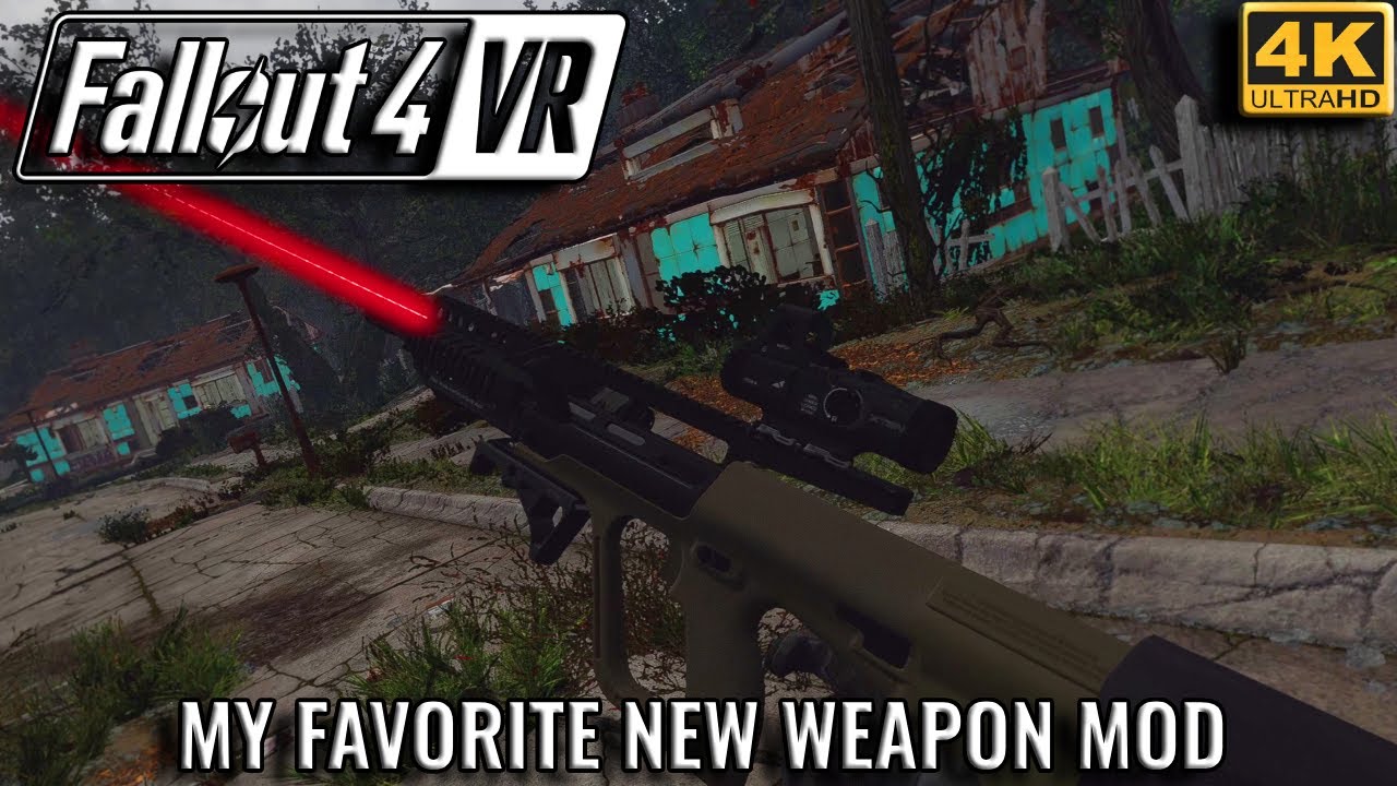 Fallout 4 VR | One of My Favorite New Weapon Mods - YouTube