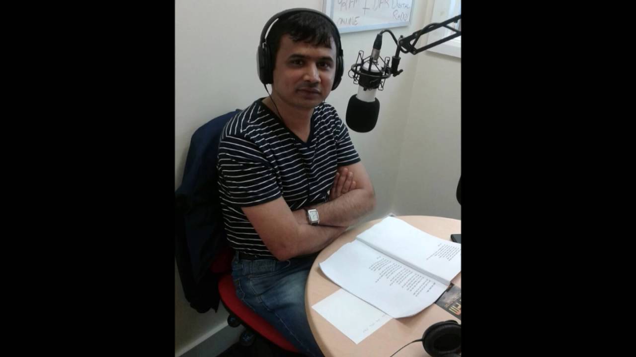 NuSound Radio 92 FM, London 13 May 2016 : काव्यवाचन - YouTube
