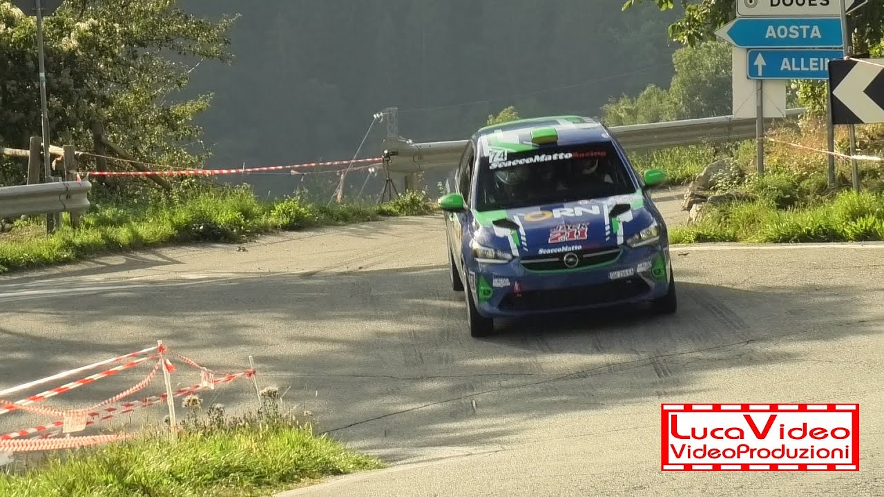 44° Rally Valle d'Aosta 2023 Alice-Meloni Corsa Rally4 - Passaggi ...