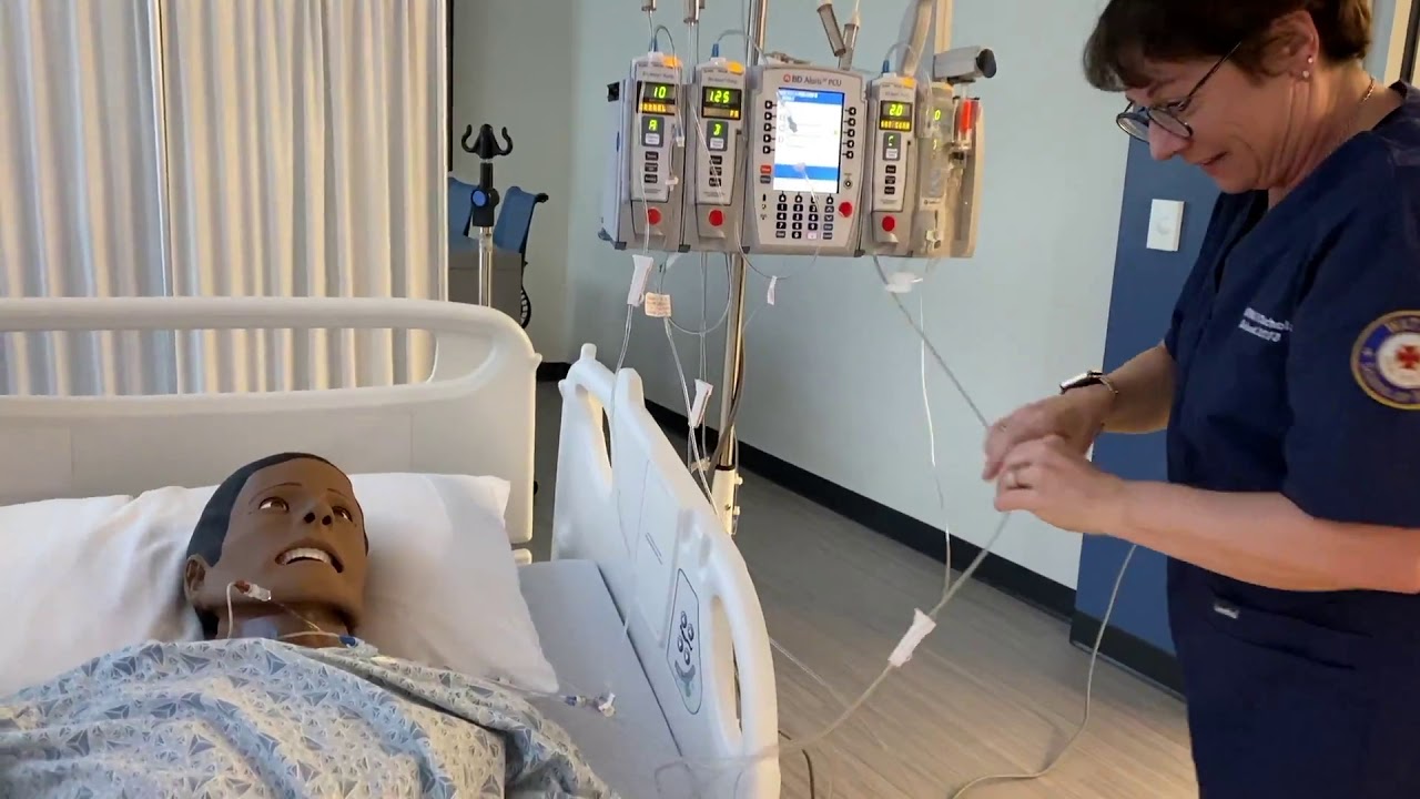 IV lines tracking and identification - YouTube