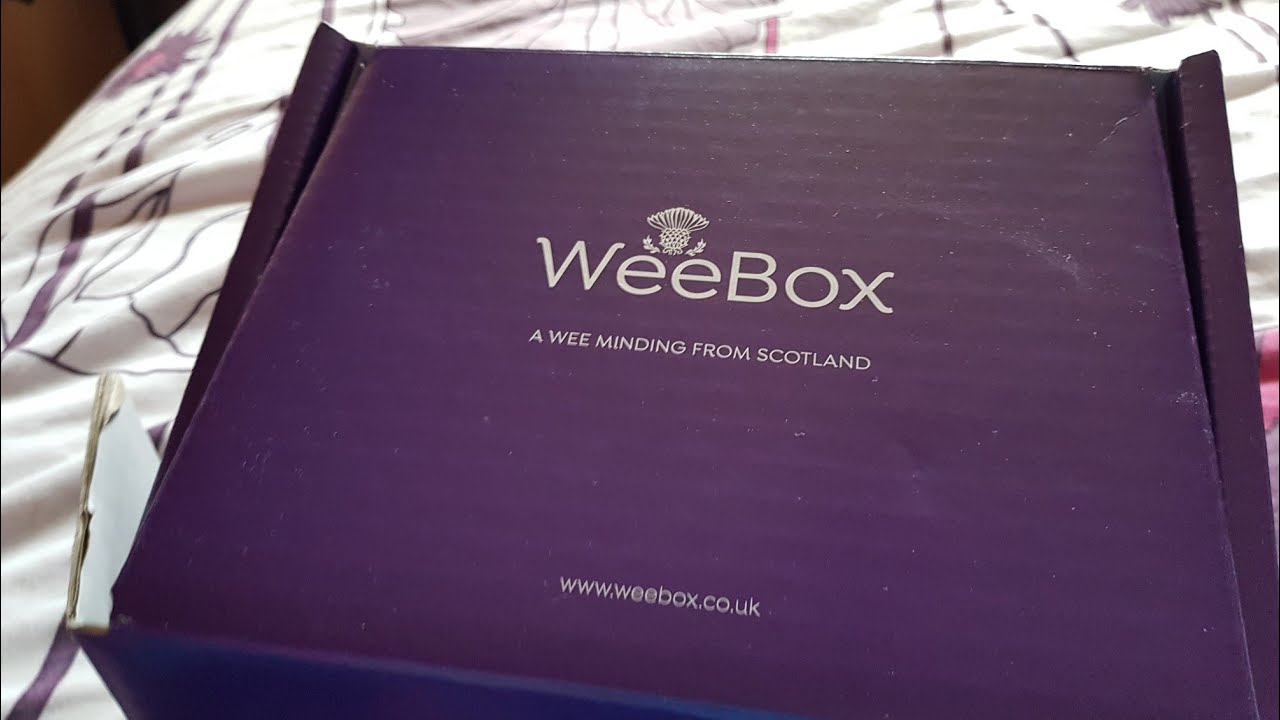 Weebox yer Scottish subscription box - YouTube